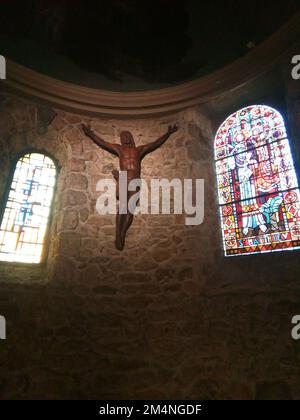 EGLISE SAINT MATHIEU . BURES SUR YVETTE.YVELINES Stock Photo - Alamy