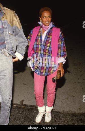 Shari Belafonte 1985 Credit: Ralph Dominguez/MediaPunch Stock Photo - Alamy