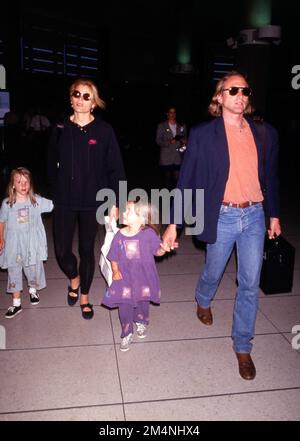 Mariel Hemingway husband Stephen Crisman and daughter Langley Crisma at ...