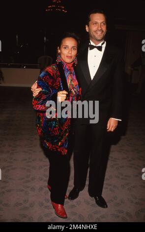 Shari Belafonte and Sam Behrens Circa 1980's Credit: Ralph Dominguez ...