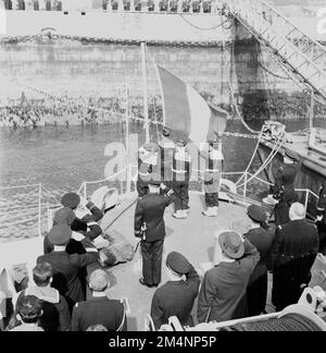 Transfer of "Grillon" and "Cruiquet" to the French Navy. Photographs of ...
