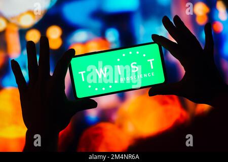 Brazil. 22nd Dec, 2022. In this photo illustration, the BridgeBio ...