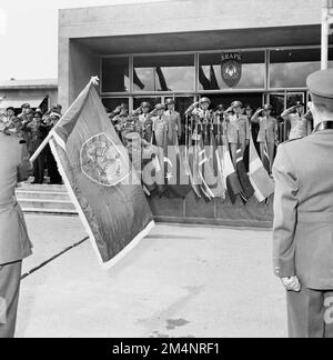 SHAPE Handover Ceremony (Handover of SHAPE Command). Photographs of ...