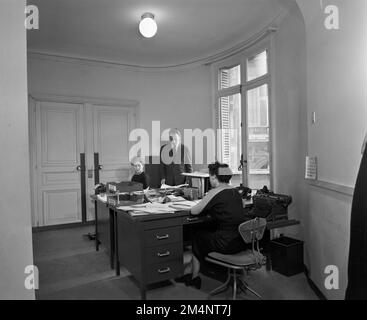 Faisanderie and MSA Garage. Photographs of Marshall Plan Programs ...