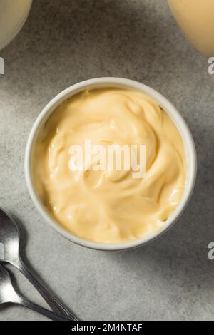 Homemade Organic Asian Japanese Mayo in a Bowl Stock Photo - Alamy