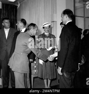 Inauguration by Douglas Dillon of New Tours PAO USIS Center ...