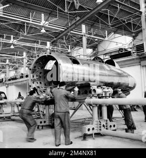 Dassault Aircraft Factory. Photographs of Marshall Plan Programs ...