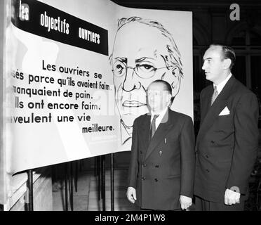 Labor Officials. Photographs of Marshall Plan Programs, Exhibits, and ...