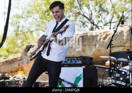 Austin City Limits - Courier in concert Stock Photo - Alamy