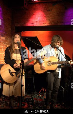 Angus and Julia Stone in session at Rockwood Music Hall in New York ...