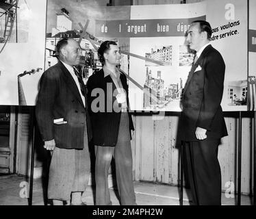 Labor Officials. Photographs of Marshall Plan Programs, Exhibits, and ...