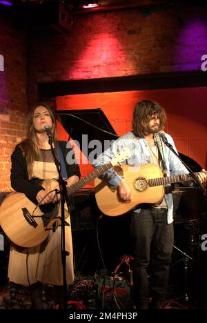Angus and Julia Stone in session at Rockwood Music Hall in New York ...