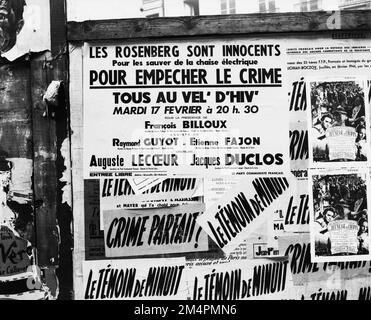 Paris War of Posters. Photographs of Marshall Plan Programs, Exhibits ...