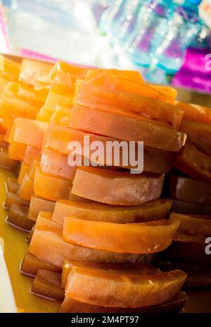 Turkish pumpkin dessert Stock Photo - Alamy