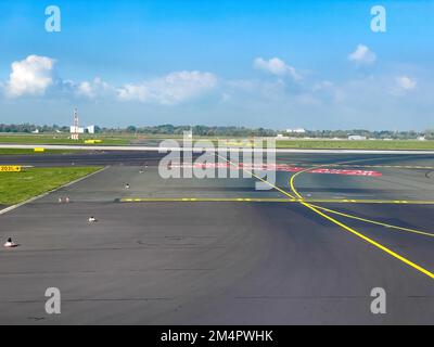 Airport apron markings Stock Photo - Alamy