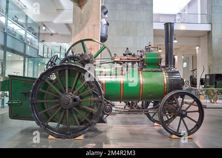 Aveling and porter traction engine, 1871, patent at the free entry ...