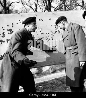 French Army Prepared for Defense (Magazine Unit Story). Photographs of ...