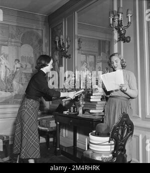 Life of a Marshall plan Secretary in Paris. Photographs of Marshall ...