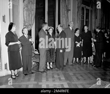 Cocktail Party-Paris. Photographs of Marshall Plan Programs, Exhibits ...