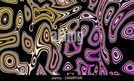 Colorful transformed circles, abstract motion background. Design ...