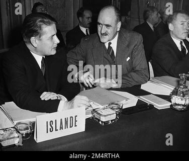 The OEEC Council Meets in Paris. Photographs of Marshall Plan Programs ...