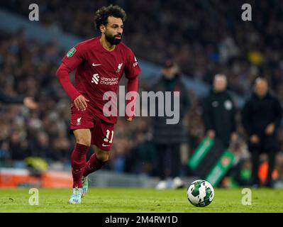 Manchester, England, 22nd December 2022. Nathan Ake of Manchester City ...