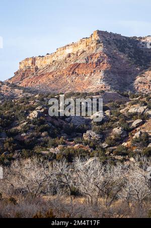 the palo duro canyon system of the caprock escarpment near amarillo ...