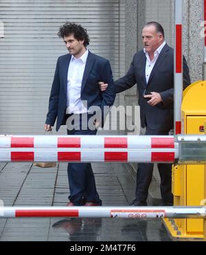FTX founder Sam Bankman-Fried leaves the Federal Court in New York ...