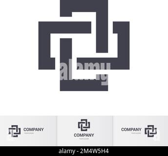 Complex Geometric Contemporary Element. Logo Design for Business ...