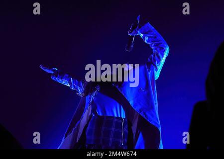 Pamplona, Spain. 22nd Dec, 2022. Rigoberta Bandini performs live at ...