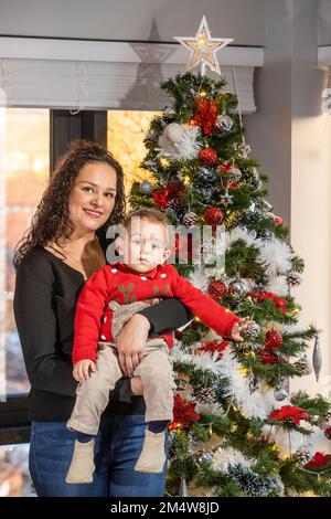 Jasmyn Lamba with her son Raman Lamba who was born with severe ...