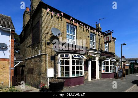 Manea village sign, Cambridgeshire, England, UK Stock Photo - Alamy