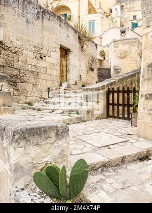 Stone architecture of Matera, Puglia, Italy. The Sassi and the Park of ...
