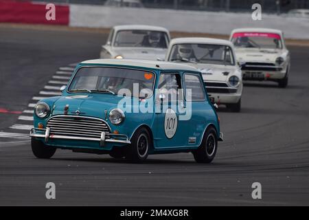 Stephen Woodrow, Alfie Woodrow, Morris Mini Cooper S, Adrian Flux ...