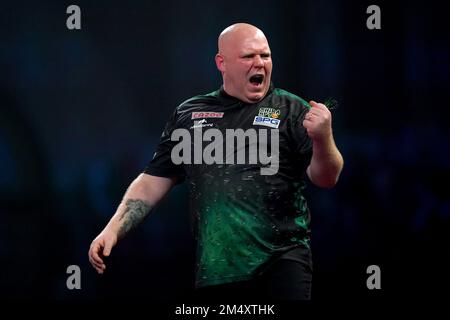 Martin Lukeman during his match against Nobuhiro Yamamoto during day ...