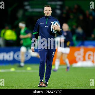 Galway, Ireland. 23rd Dec, 2022. Darragh Murray of Connacht during the ...