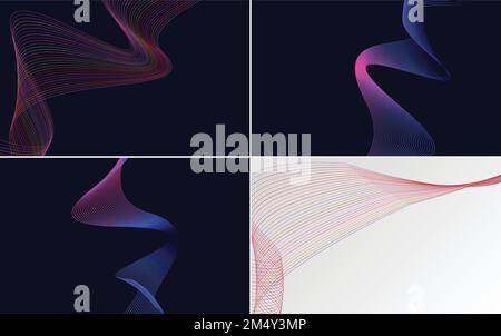 Use these vector line backgrounds to add visual interest to your work ...