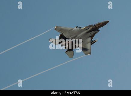 Aircrew assigned to the 389th Fighter Squadron wait for approval to ...