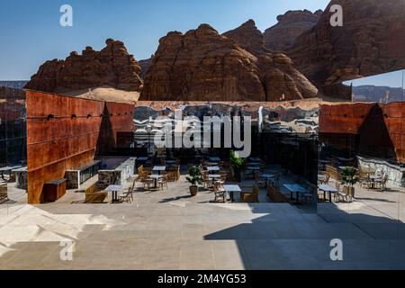 Maraya Concert Hall, Al Ula, Kingdom of Saudi Arabia Stock Photo - Alamy