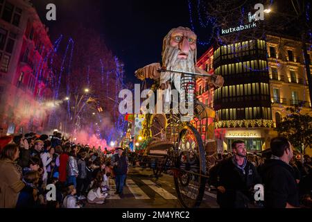 Basajaun or Lord of the Woods in Basque Mythology Squatting with Staff ...