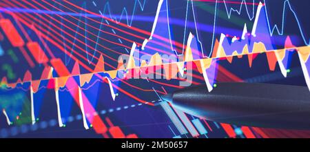 Charts of financial instruments for technical analysis. Stock trading ...