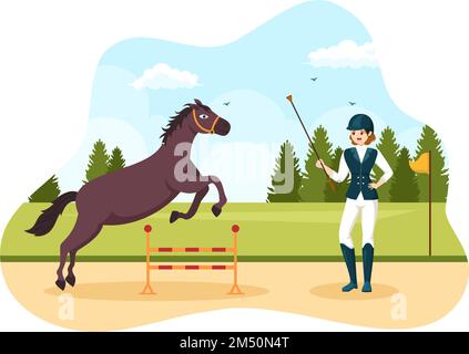 Equestrian Sport Horse Trainer with Training, Riding Lessons and ...