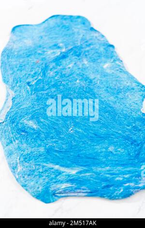 Patriotic cinnamon twists Stock Photo - Alamy