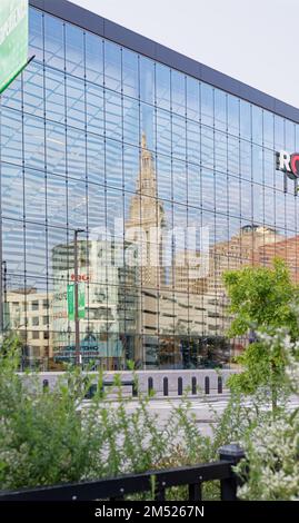 Rocket Mortgage FieldHouse sports and concert arena reflects the heart ...