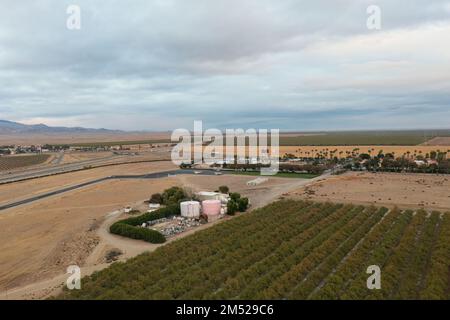 Aerial photo of Harris Ranch in California Stock Photo - Alamy