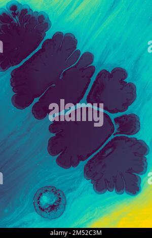 Abstract background of acrylic. Colourful rpaint dissolve Stock Photo ...