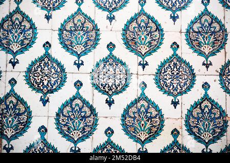 Beautiful ancient ottoman tiles Stock Photo - Alamy