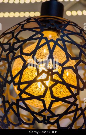 Old Ottoman style ceiling lamps for interior decoration Stock Photo - Alamy