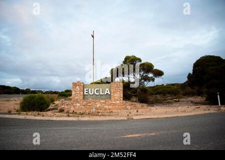 Village of Eucla - Western Australia Stock Photo - Alamy