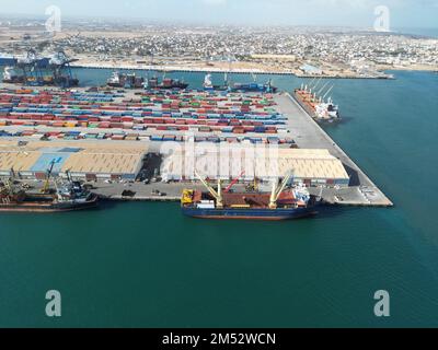Misrata, Libya. 24th Dec, 2022. A merchant ship loaded with grain ...